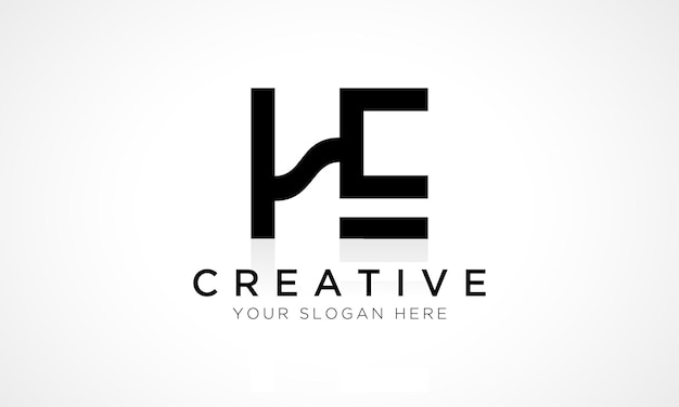 Premium Vector | He letter logo design vector template alphabet initial ... Premium Vector | He letter logo design vector template alphabet initial ...