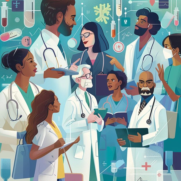 Premium Vector | Healthcare Horizons Advancements in Medicine and ... Premium Vector | Healthcare Horizons Advancements in Medicine and ...