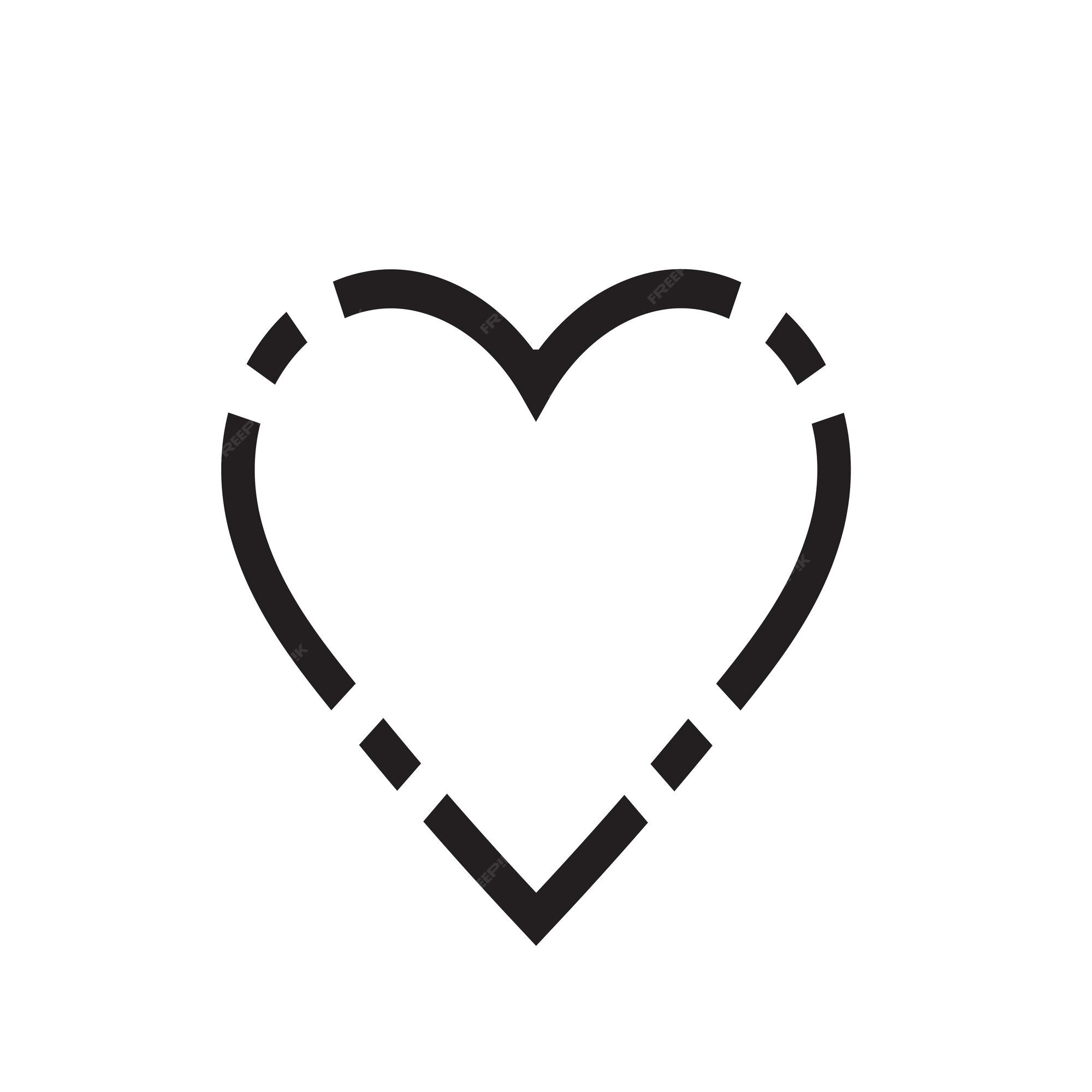 Premium Vector Heart Vector Red Heart Vector Illustration