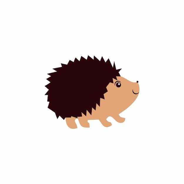 Premium Vector Hedgehog Vector Design On White Background