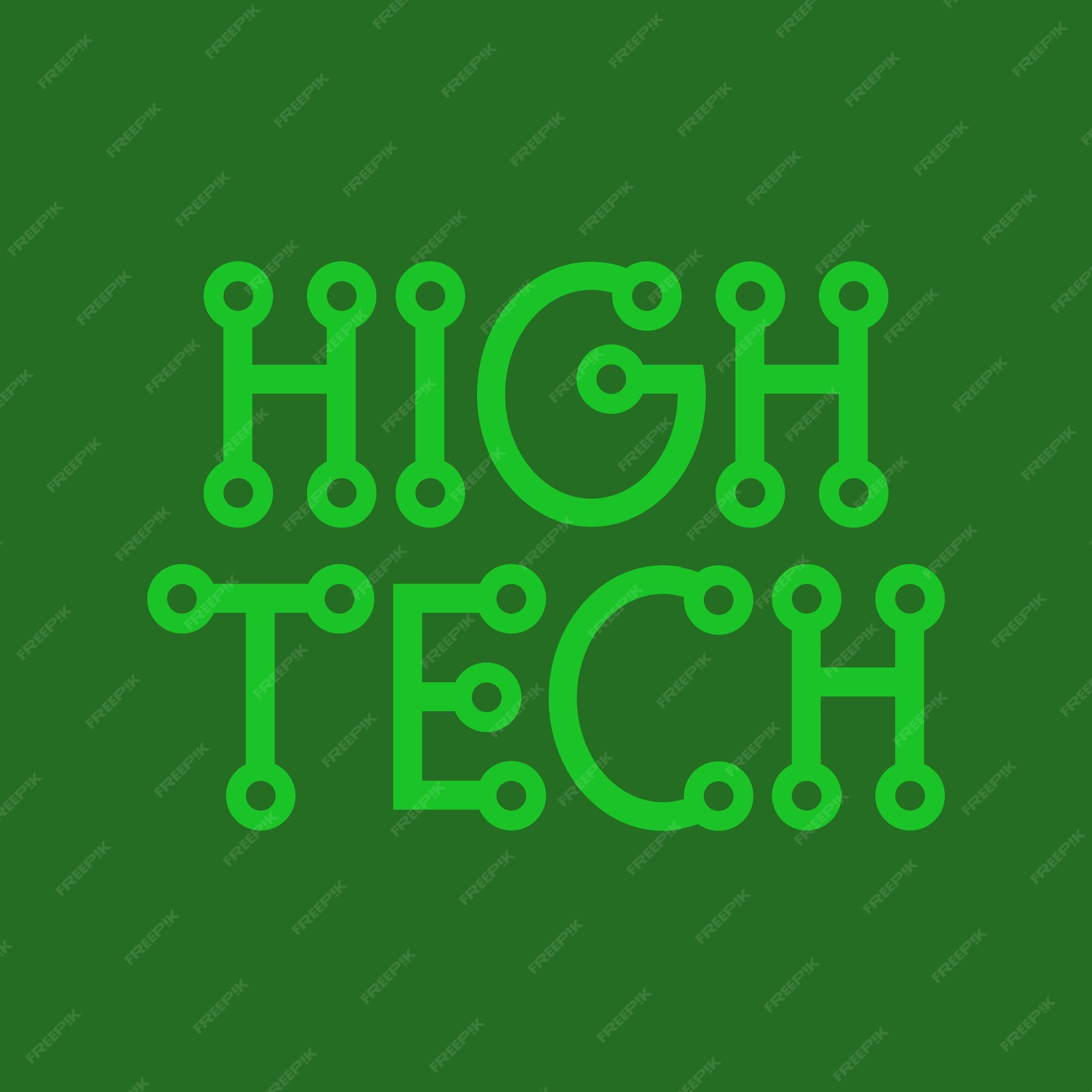 Premium Vector | High Tech Logo Premium Vector | High Tech Logo