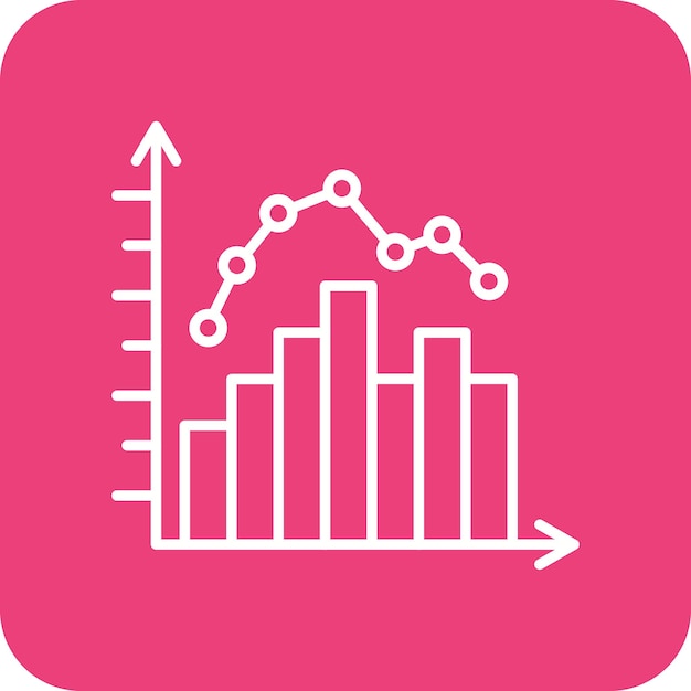 Premium Vector | Histogram Icon Premium Vector | Histogram Icon
