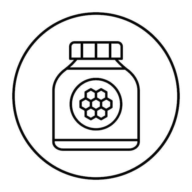 Premium Vector | Honey Jar Vector Illustration Premium Vector | Honey Jar Vector Illustration