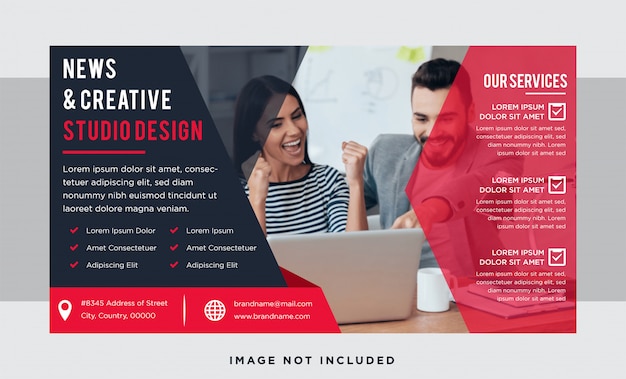 Premium Vector | Horizontal background template for advertising billboards. Premium Vector | Horizontal background template for advertising billboards.