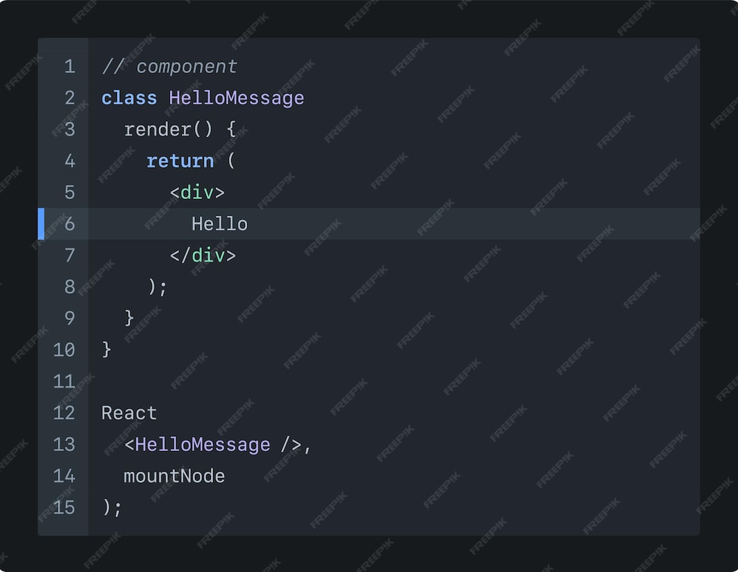 Premium Vector Html Code Website Coding Programming Concept Vector