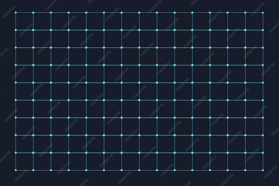 Premium Vector | Hud interface grid dot array and matrix symbol operating system ui background ...