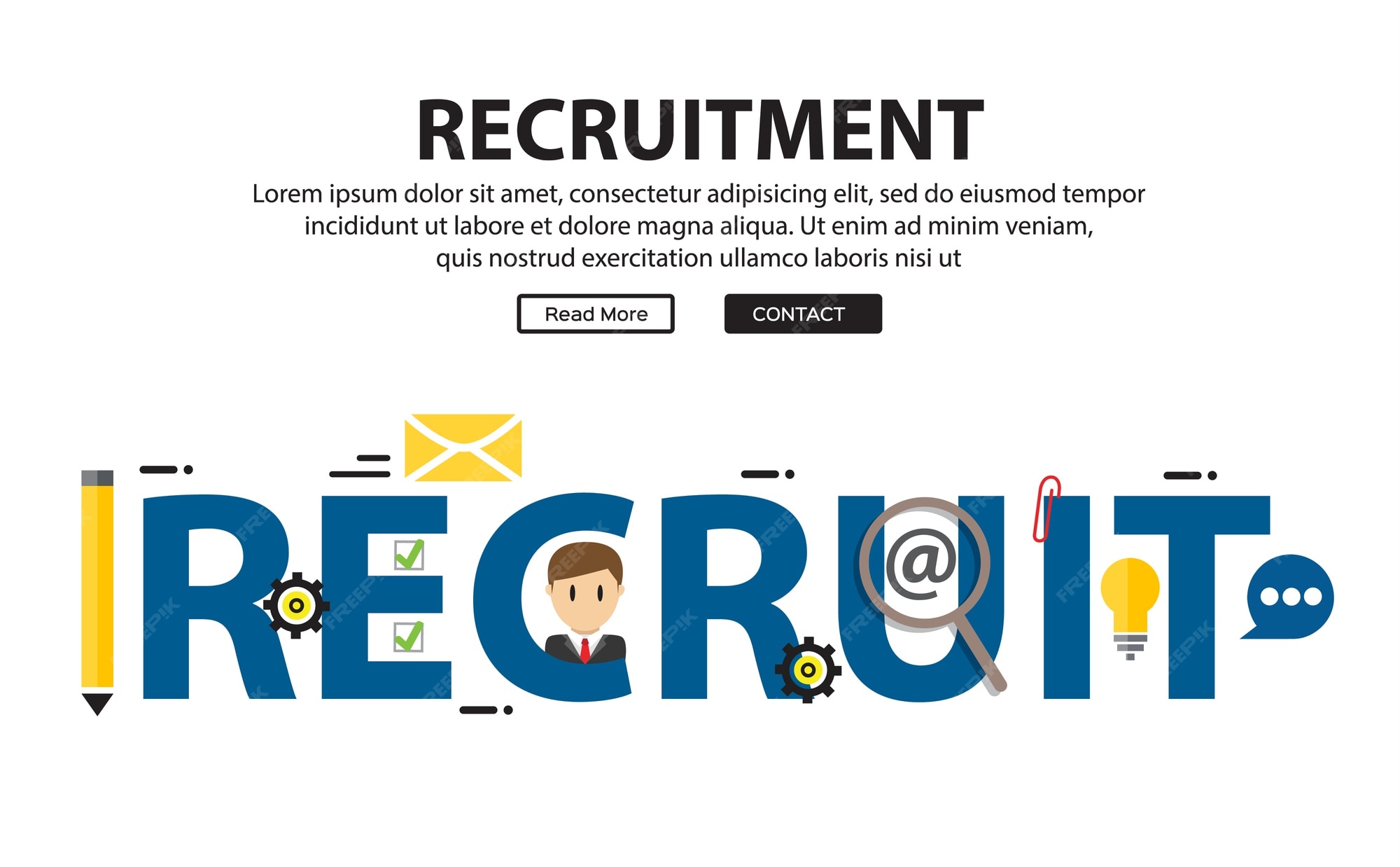 Premium Vector | Human resource or hr management Premium Vector | Human resource or hr management