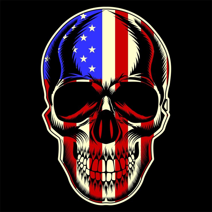 Premium Vector Human Skull Illustration