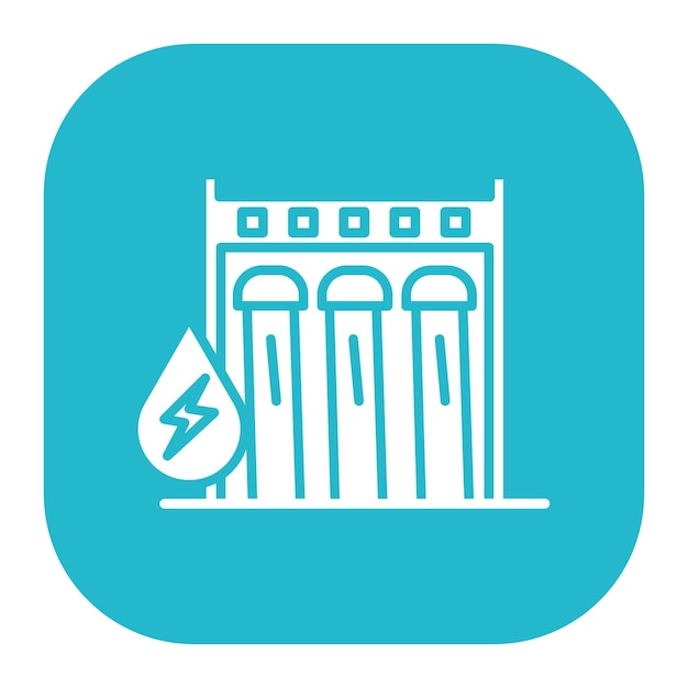 Premium Vector | Hydro power vector illustration Premium Vector | Hydro power vector illustration