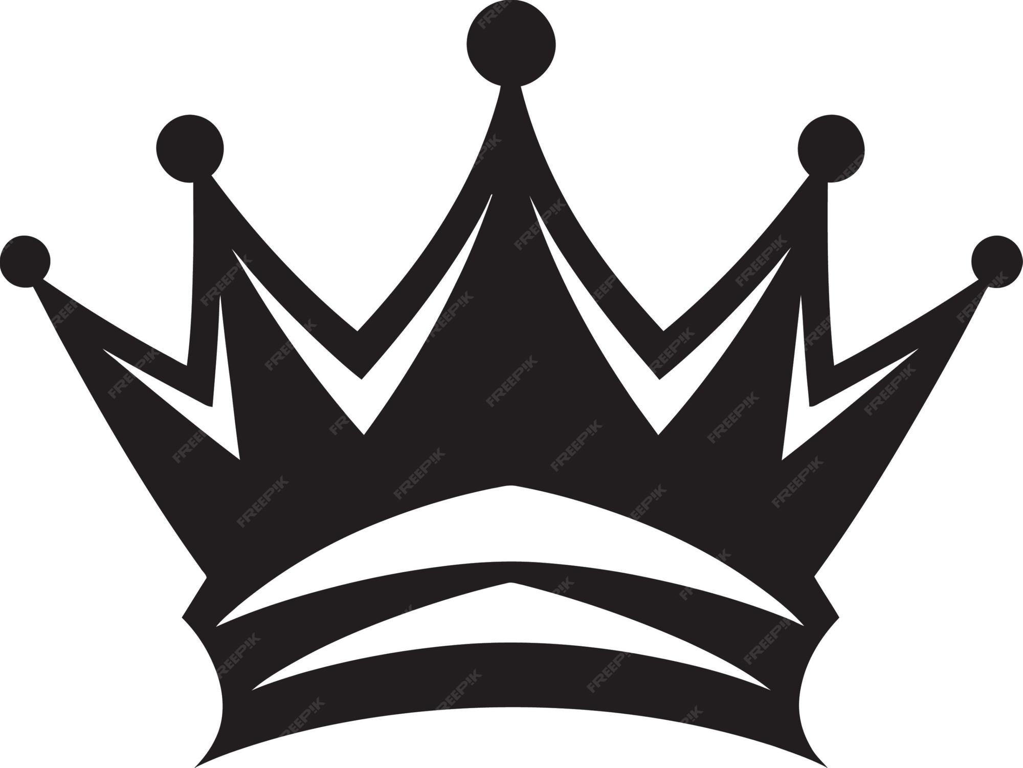 Premium Vector | Iconic sovereignty crown logo in black imperial ... Premium Vector | Iconic sovereignty crown logo in black imperial ...