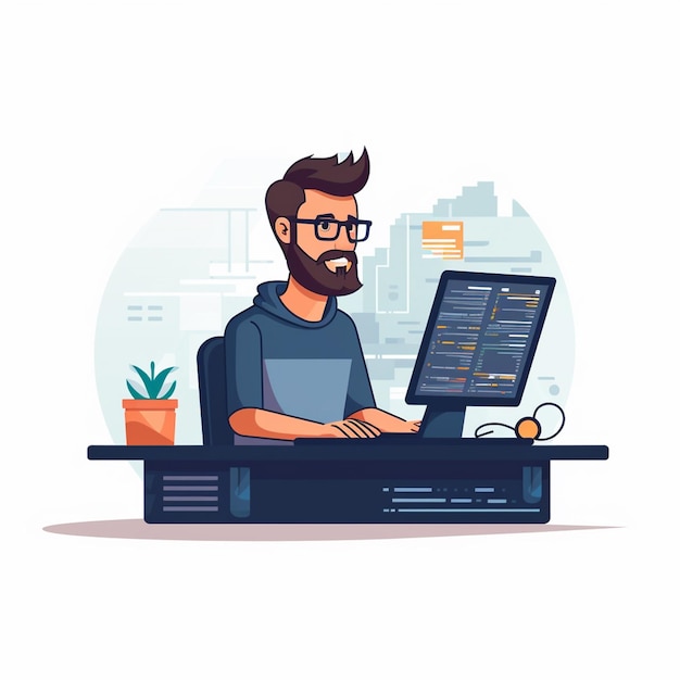 Developer Illustration Images - Free Download on Freepik