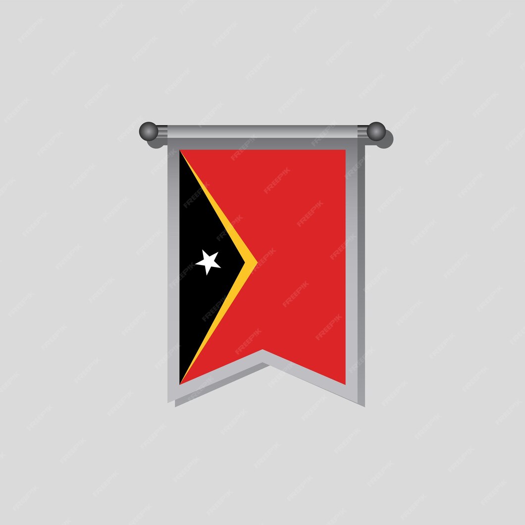 Premium Vector Illustration Of Timor Leste Flag Template