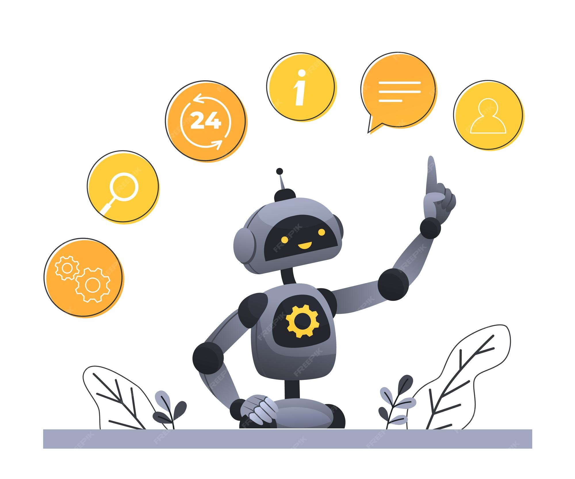 Premium Vector | Illustrations Concept customer and operator, online ...