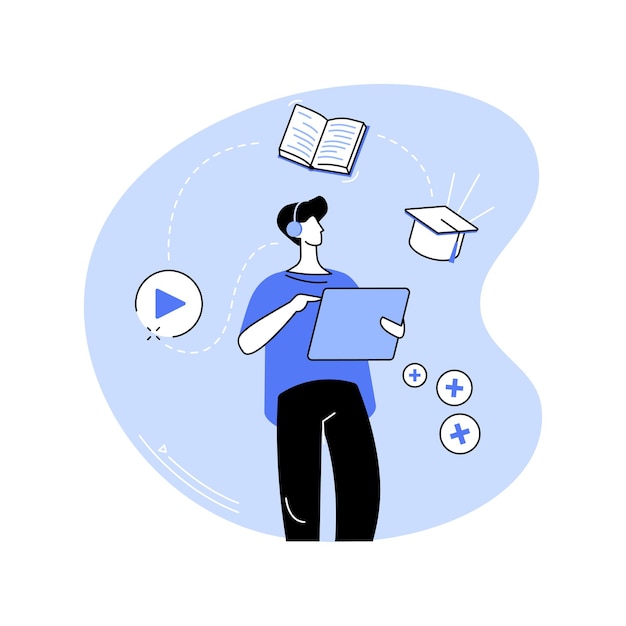 Premium Vector | Improve listening skills isolated cartoon vector ... Premium Vector | Improve listening skills isolated cartoon vector ...