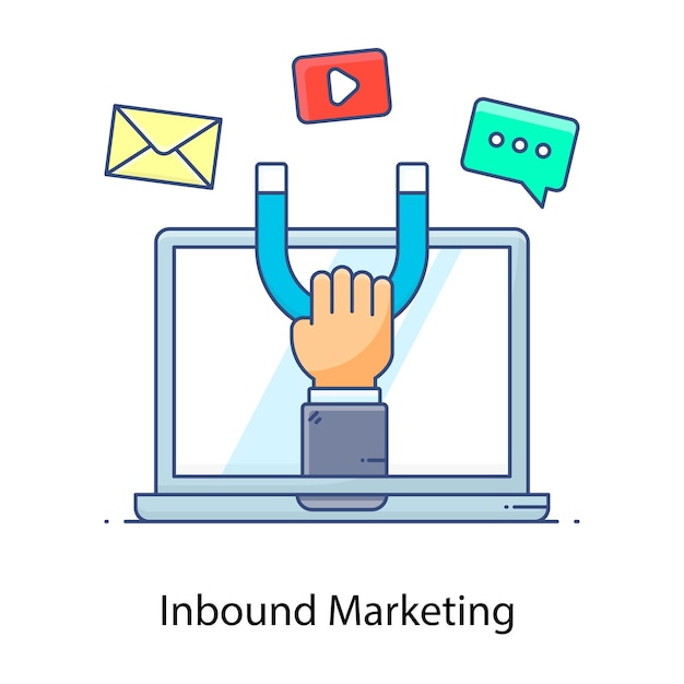 Premium Vector | Inbound Marketing Premium Vector | Inbound Marketing