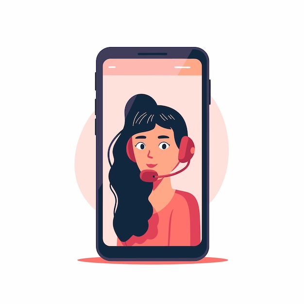 Premium Vector | Incoming_call_on_mobile_phone Premium Vector | Incoming_call_on_mobile_phone