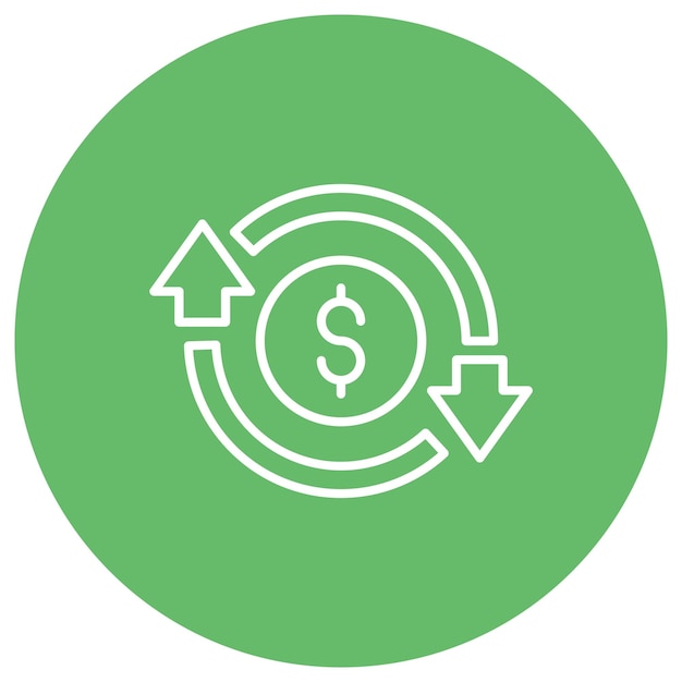 Premium Vector | Increase and decrease in rate vector illustration style