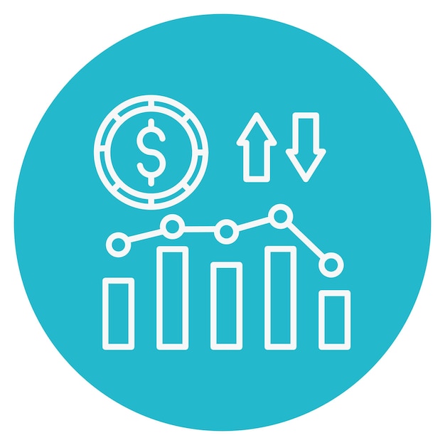 Premium Vector | Increase and Decrease in Rate Vector Illustration