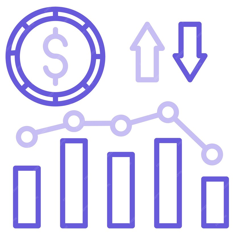 Premium Vector Increase And Decrease In Rate Vector Illustration 0866