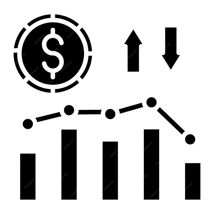 Premium Vector | Increase and decrease in rate vector illustration