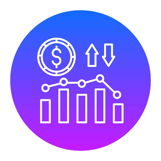 Premium Vector | Increase and Decrease in Rate Vector Illustration