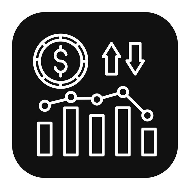 Premium Vector | Increase and Decrease in Rate Vector Illustration