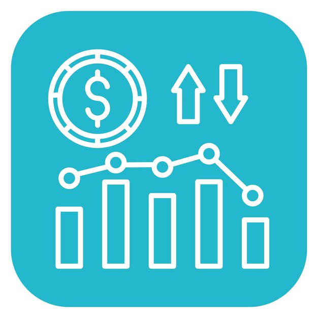 Premium Vector | Increase and Decrease in Rate Vector Illustration