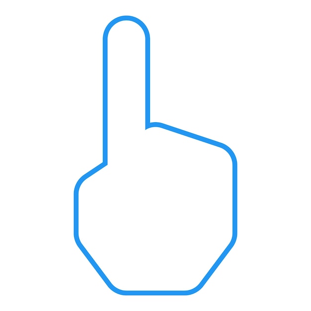 Premium Vector | Index finger cursor icon hand pointer icon Premium Vector | Index finger cursor icon hand pointer icon