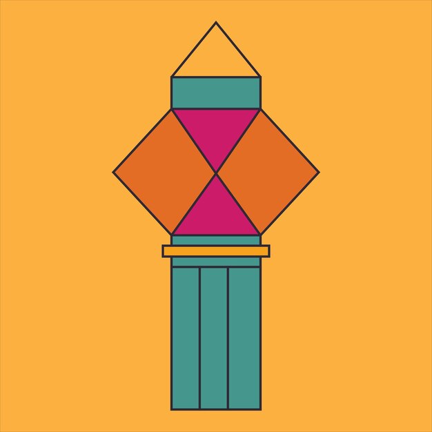 Premium Vector | Indian diwali lantern flat vector icon illustration Premium Vector | Indian diwali lantern flat vector icon illustration