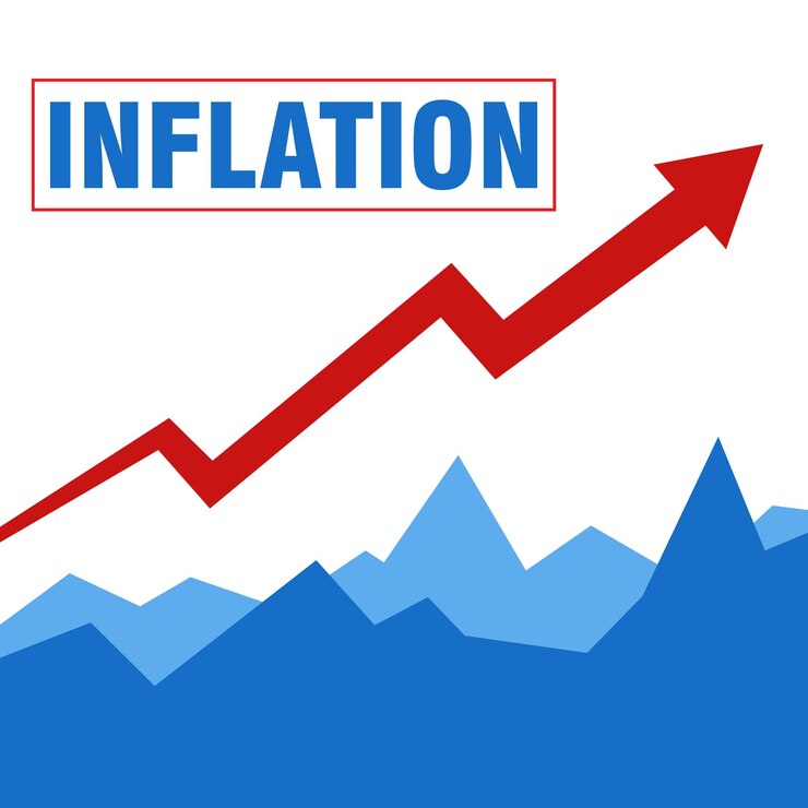 Premium Vector | Inflation chart graph illustration vector design Premium Vector | Inflation chart graph illustration vector design