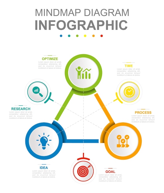 Premium Vector | Infographic business template abstract cycle diagram ... Premium Vector | Infographic business template abstract cycle diagram ...