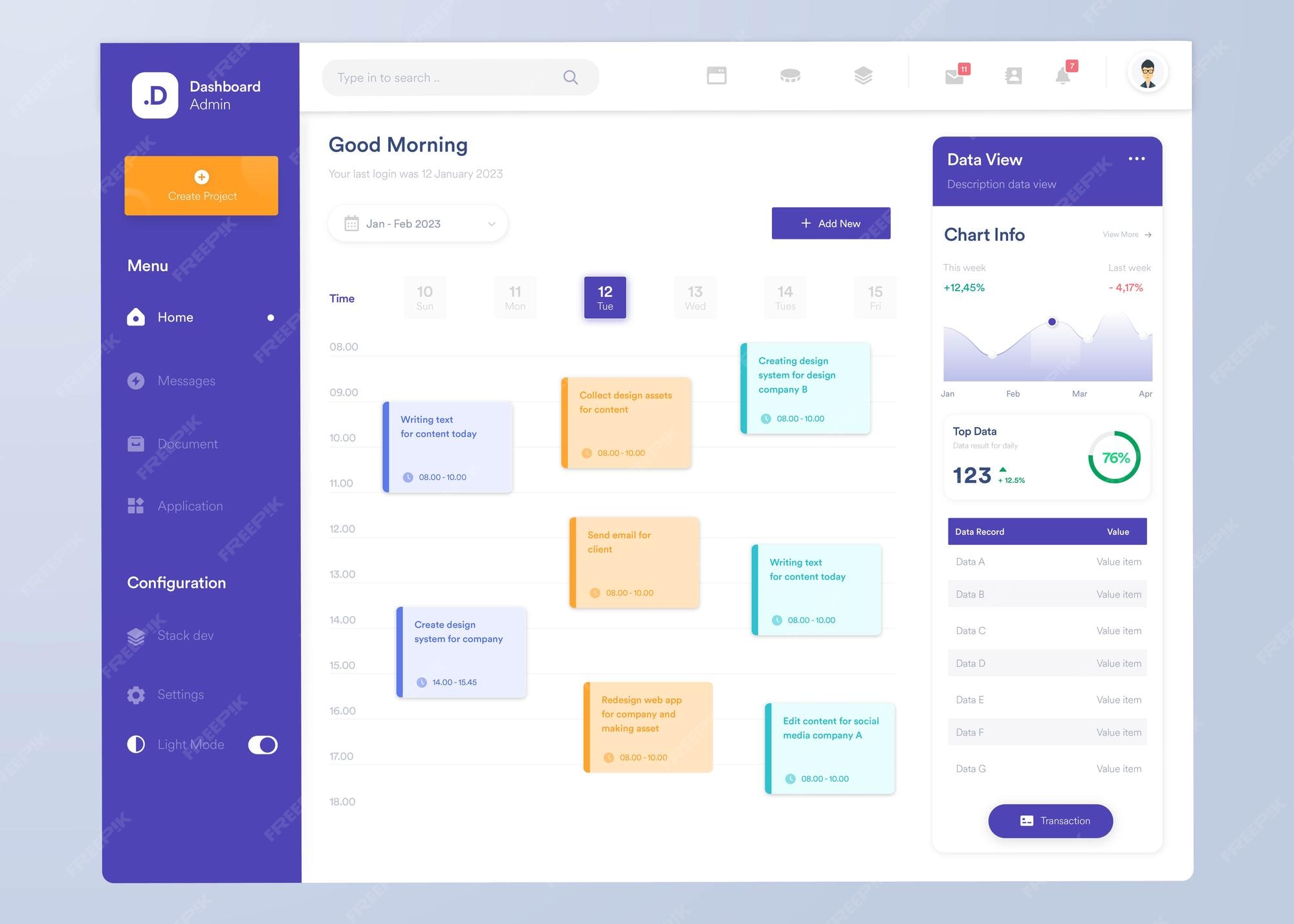 Premium Vector | Infographic dashboard UI design with graphs charts and diagrams Web interface ...
