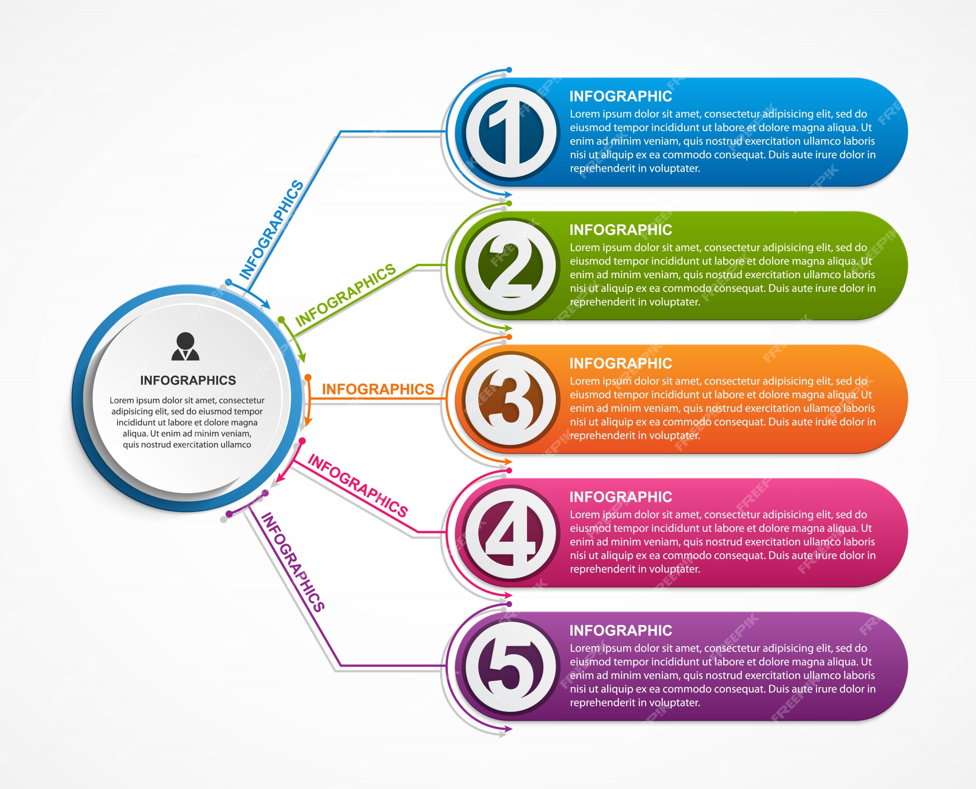 Premium Vector | Infographic design organization chart template. Premium Vector | Infographic design organization chart template.