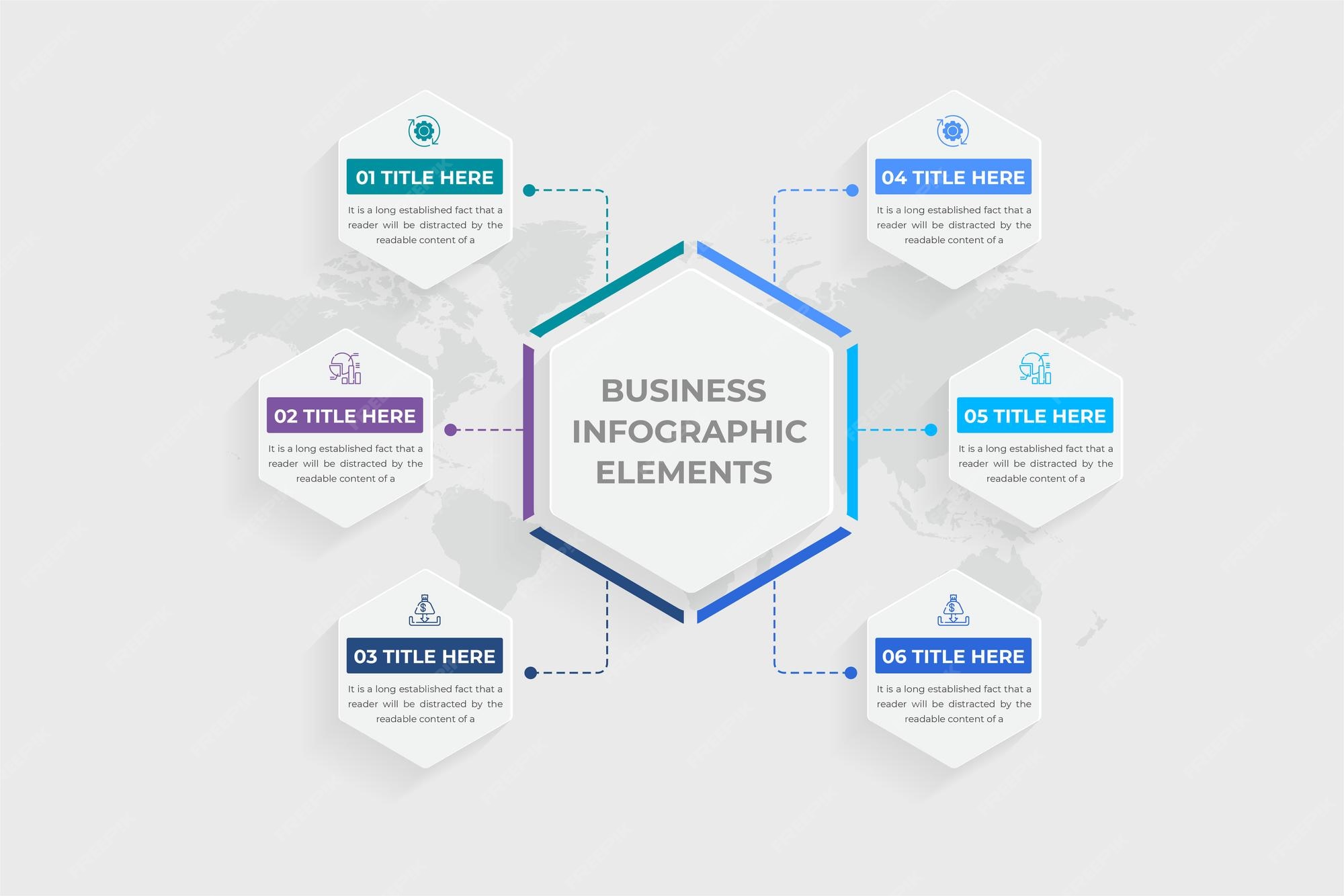 Infographic And Diagram Design Elements Vector
