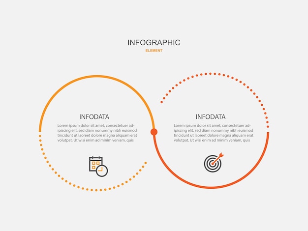 Premium Vector | Infographic template vector element Premium Vector | Infographic template vector element