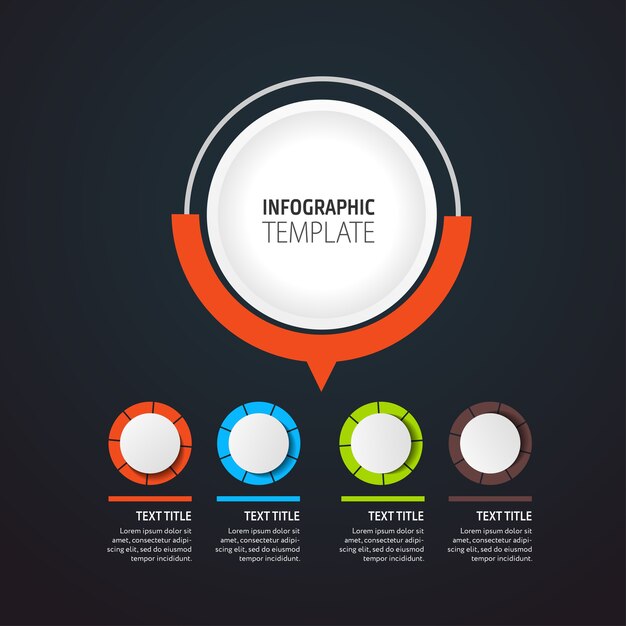 Premium Vector | Infographic template Premium Vector | Infographic template
