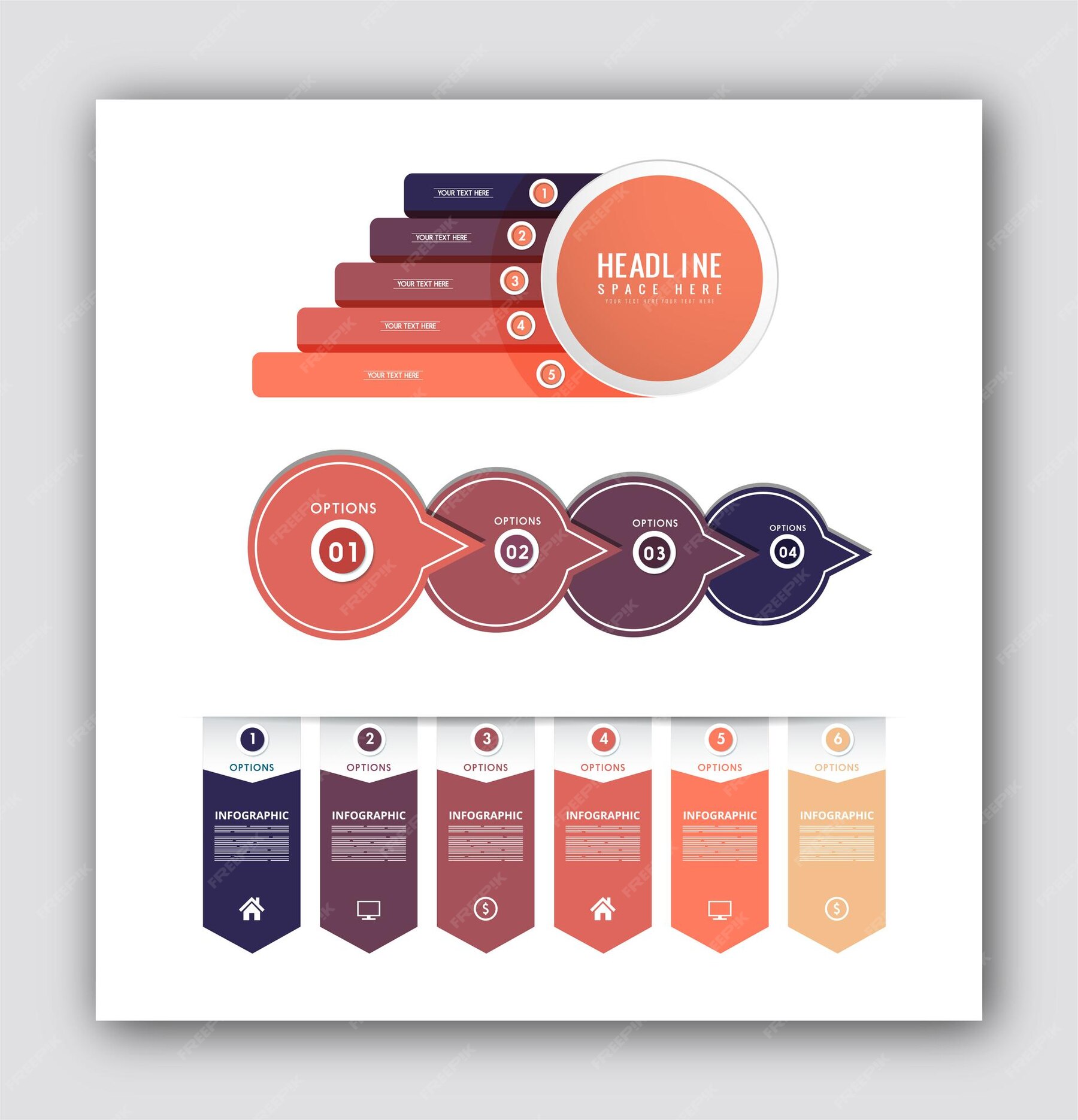 Premium Vector | Informative Infographics Visualizing Data Premium Vector | Informative Infographics Visualizing Data