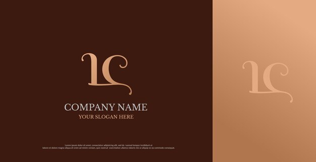 Premium Vector | Initial lc logo design vector template Premium Vector | Initial lc logo design vector template