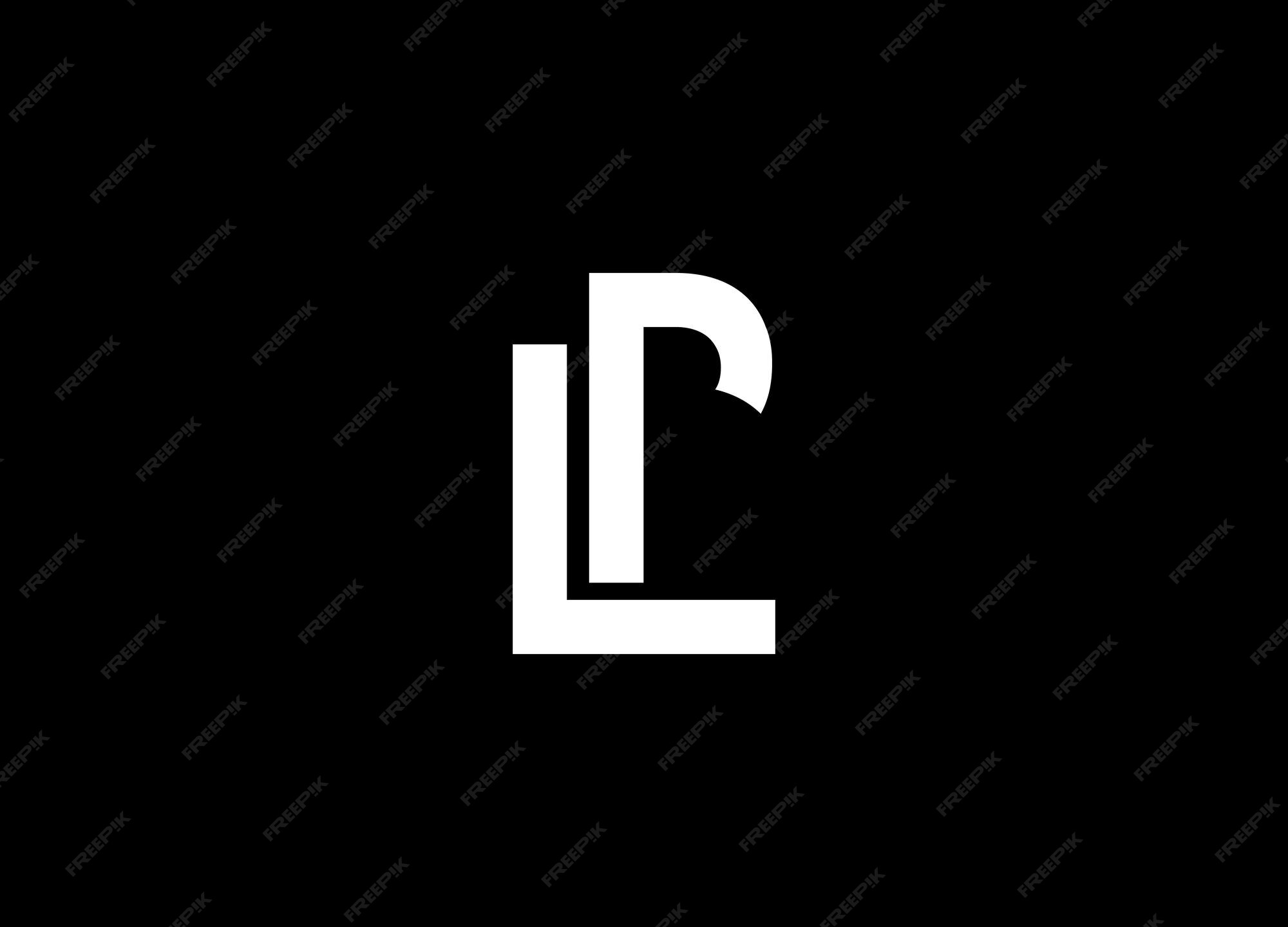 Premium Vector Initial Letter Lp Logo Template Design Abstract Elegant Line Art Letter Lp Logo