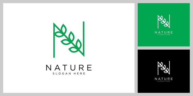 Premium Vector | Initial letter n logo design Premium Vector | Initial letter n logo design