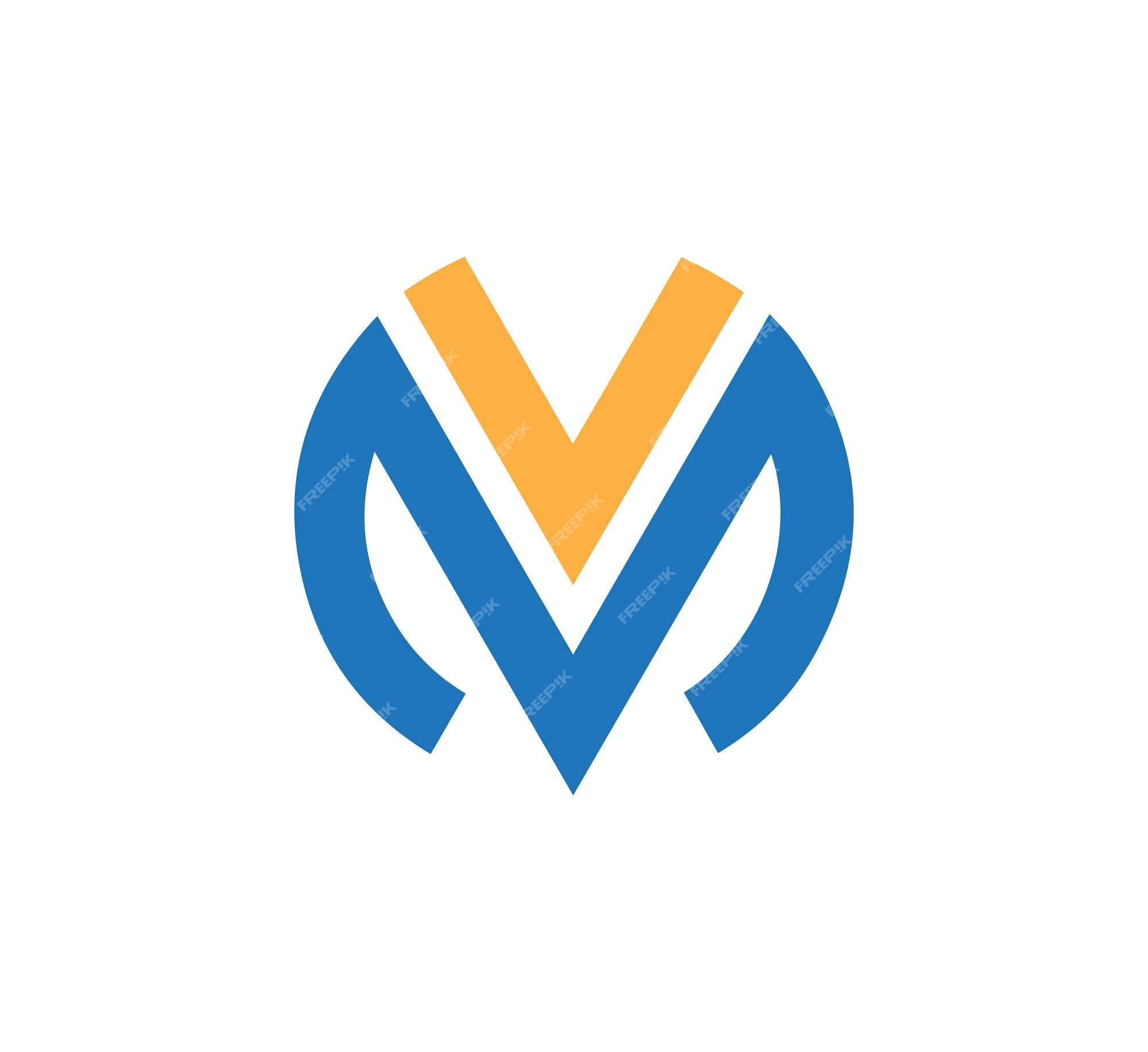 Premium Vector | Initial mv letter logo mv logo vector template initial ... Premium Vector | Initial mv letter logo mv logo vector template initial ...