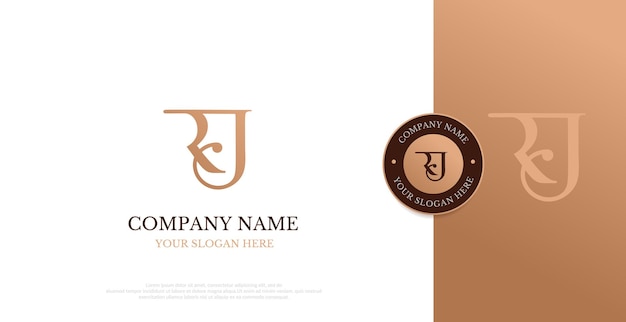 Premium Vector | Initial RJ Logo Design Vector Premium Vector | Initial RJ Logo Design Vector