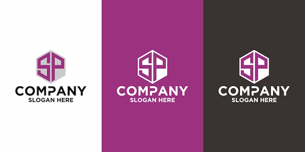 Premium Vector | Initial SP hexagon logo vector Premium Vector | Initial SP hexagon logo vector