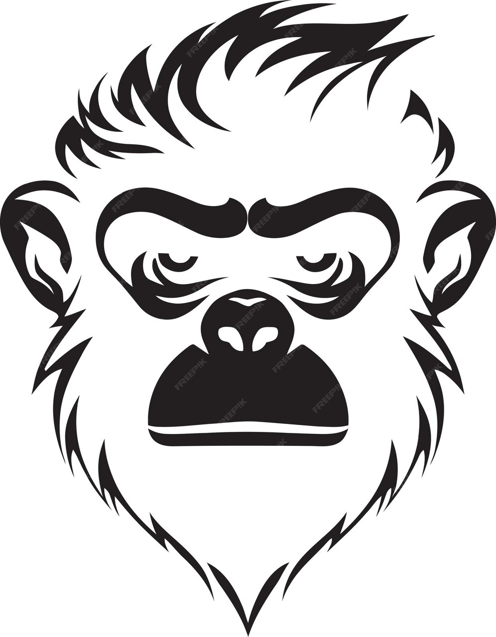 Premium Vector | Inkwell intrigue monkey dreams Premium Vector | Inkwell intrigue monkey dreams
