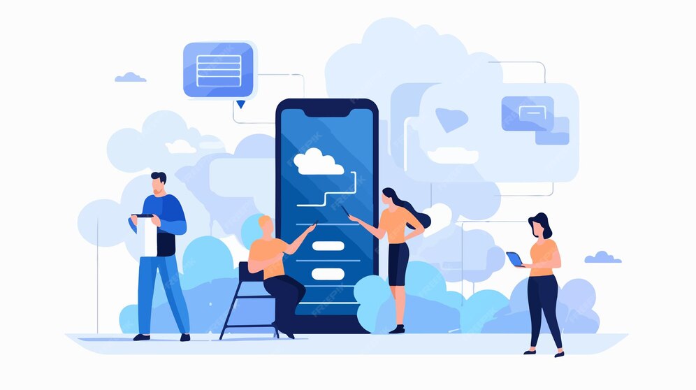 Innovative React Native Mobile App Development Concept | Premium AI ... Innovative React Native Mobile App Development Concept | Premium AI ...