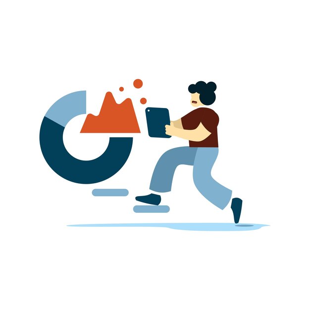 인터페이스 분석 Ui 및 Ux 디자이너는 웹사이트를 위한 기능적인 웹 인터페이스 디자인을 만듭니다 프리미엄 벡터