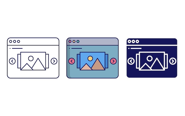 Premium Vector | Interface vector icon Premium Vector | Interface vector icon