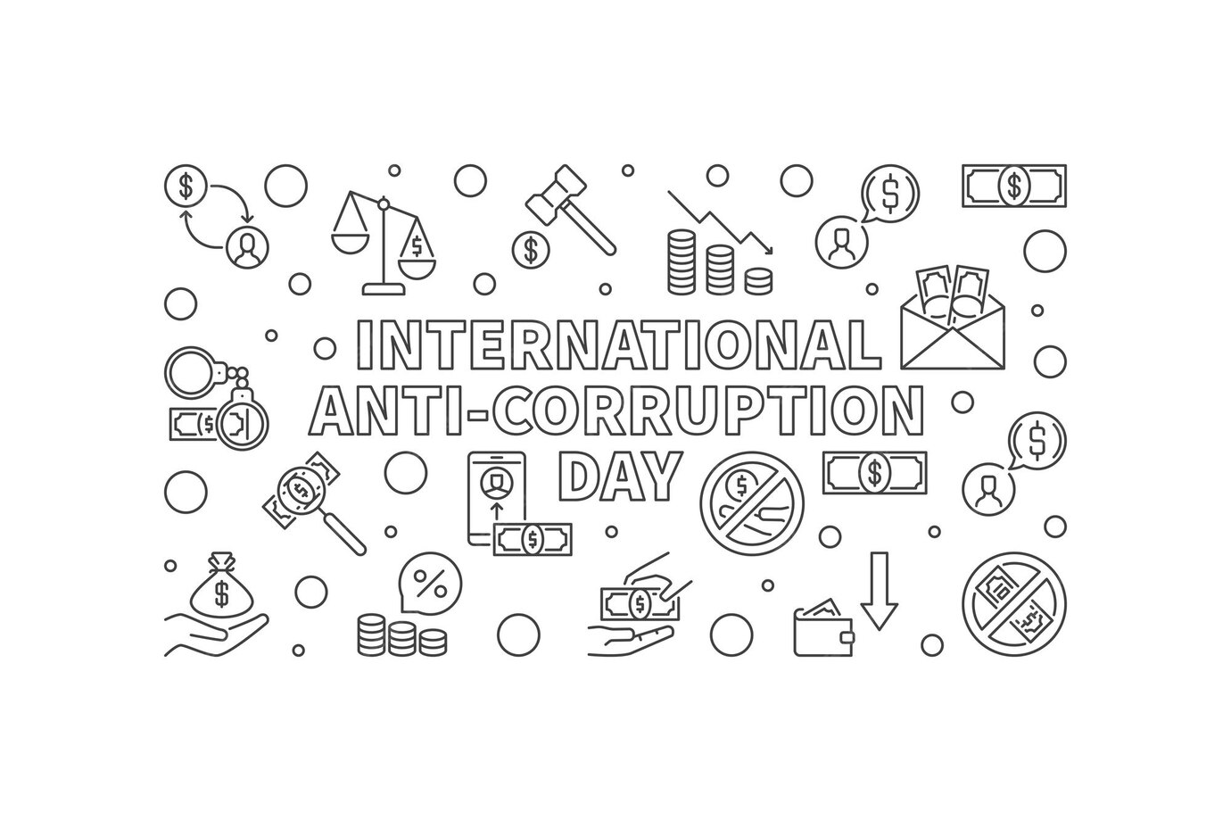 Premium Vector | International anticorruption day vector concept ... Premium Vector | International anticorruption day vector concept ...