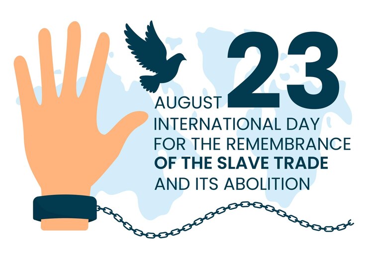 Premium Vector International Day Of The Remembrance Of The Slave