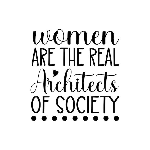 Premium Vector International Womens Day Quote
